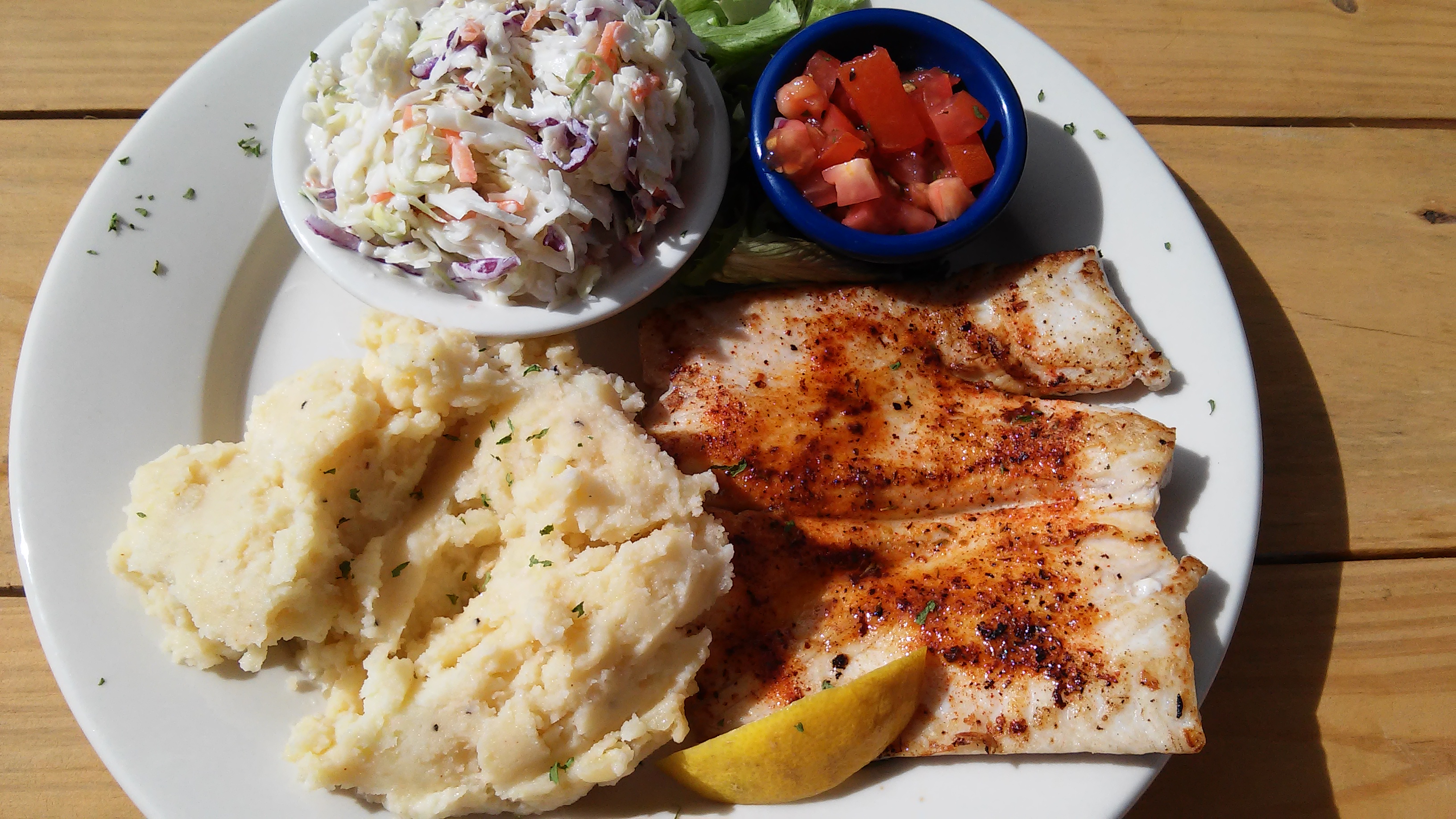 Our Food - Lures Riverfront Restaurant